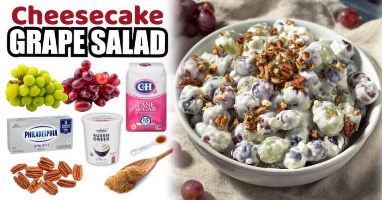 Cheesecake Grape Salad