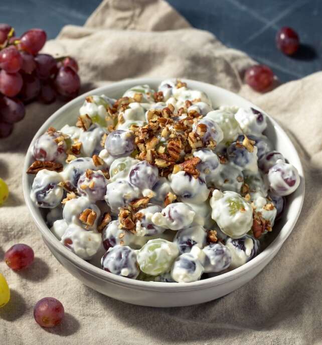 Cheesecake Grape Salad
