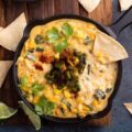 Cheesy Poblano Corn Dip